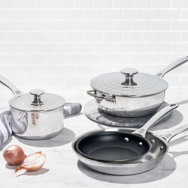 Signature Stainless Steel 6-Piece Cookware Set - Le Creuset® Official Site